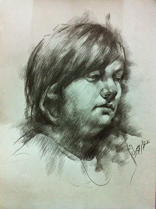 kurdistanart: Art work Drawing by Kurdish Painter ~ Hazhar Rasul born ...