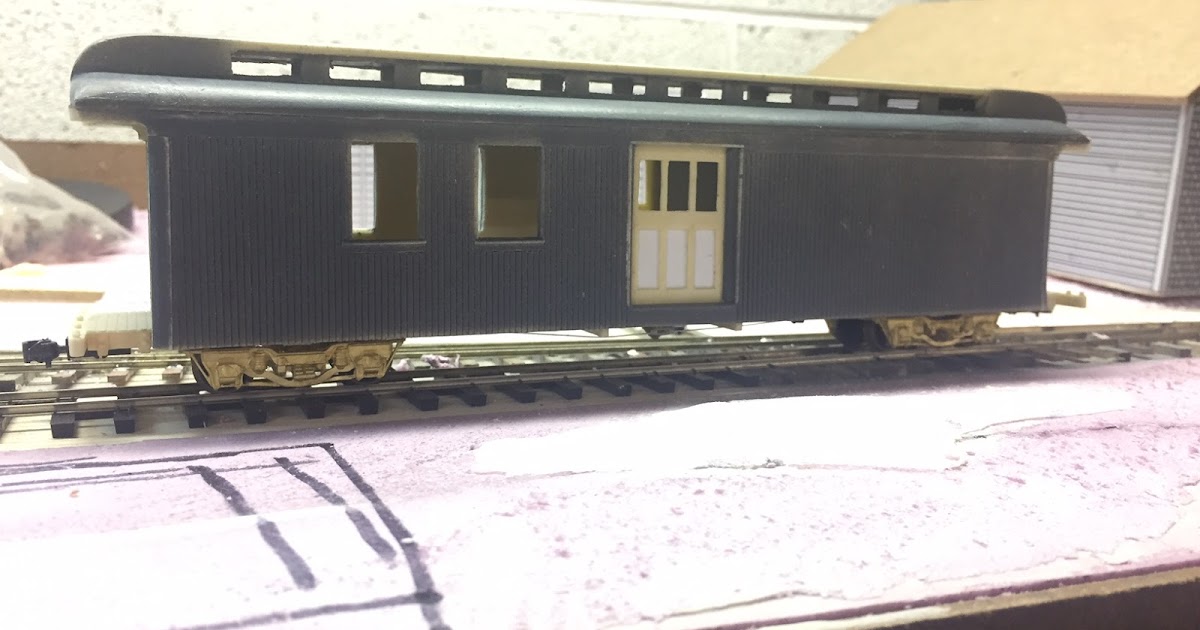 Modeling Narrow Gauge: GME SR&RL Baggage Car Resin Kit