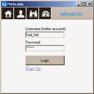 Tweet My Scada - HadiSCADA