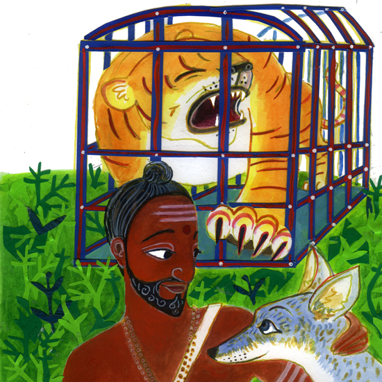 Micha Archer - Illustrator: Recent work for the Indian tale "The Tiger ...