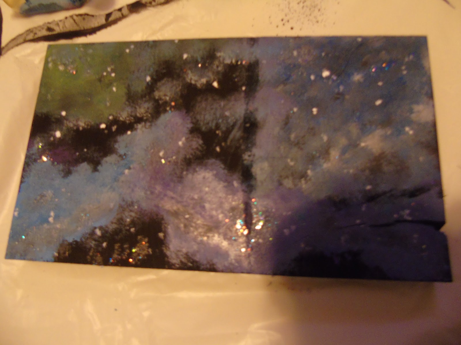 Two Book Geeks: DIY String Art: Space Edition