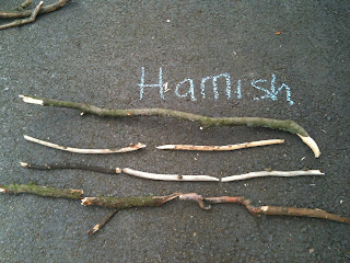 Outdoor Maths: Using sticks to understand fractions | Creative STAR ...
