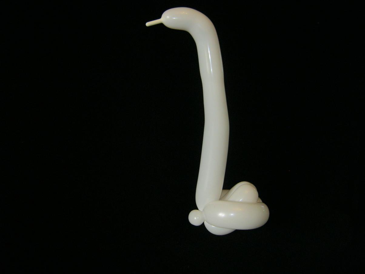 Balloon Animals with one Balloon: How to make a Balloon Swan with one ...