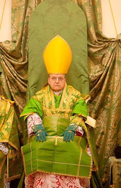 Cardinal Burke In Full Regalia