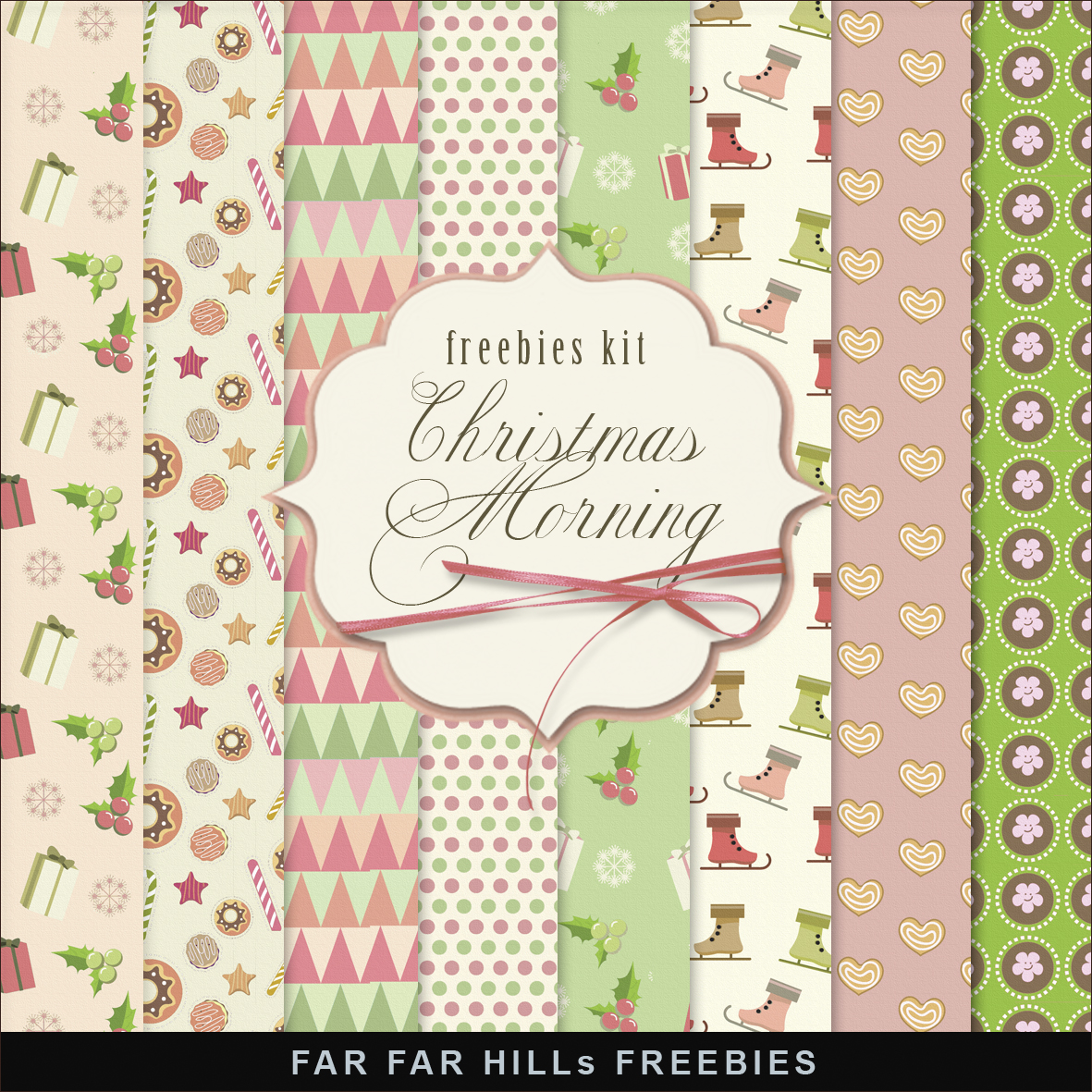 New Freebies Kit of Paper - Christmas Morning:Far Far Hill - Free ...