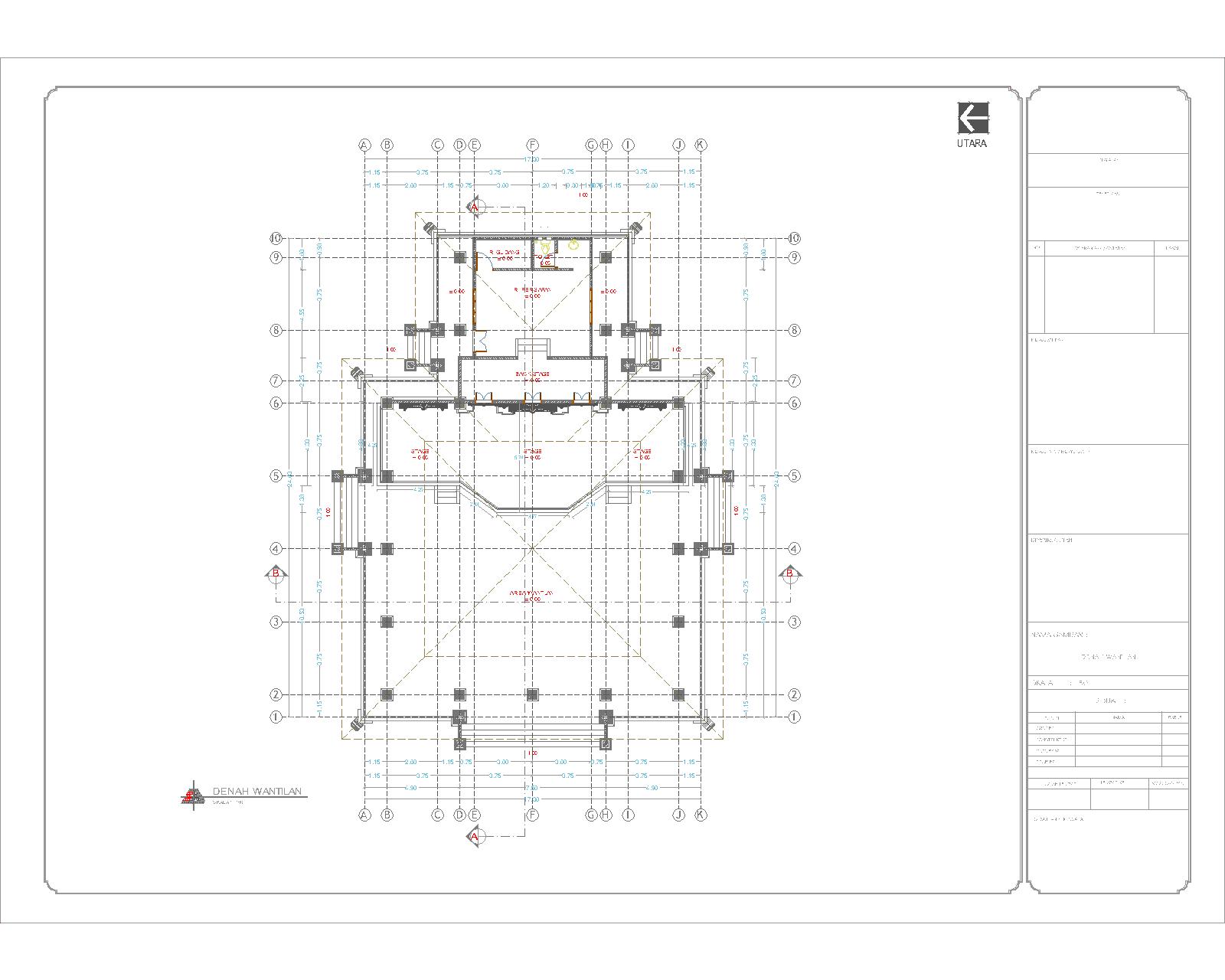 CIVIL INSIDE: Design Wantilan ( Paviliun Bali )