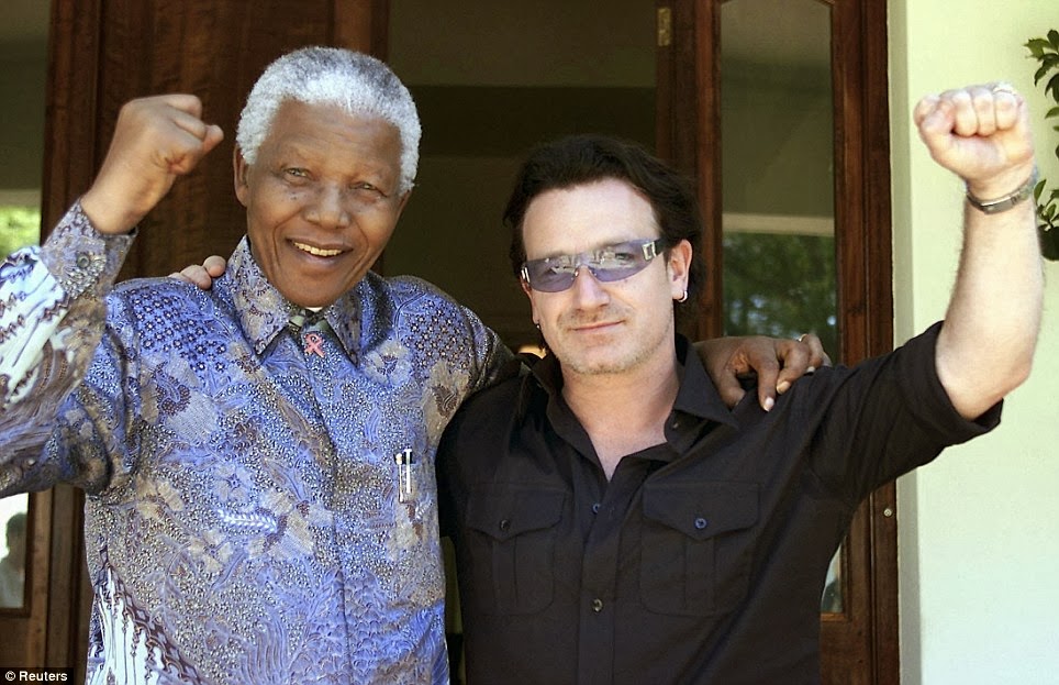 30 Photographs of Nelson Mandela With Famous People ~ Vintage Everyday