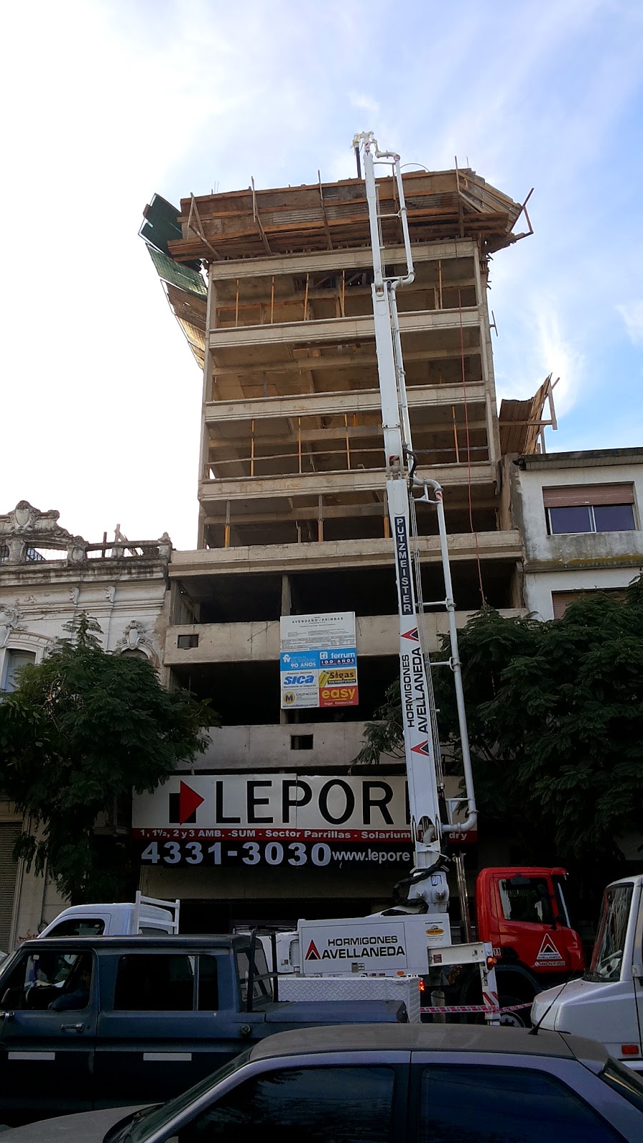 Edificio Independencia 1375: La obra