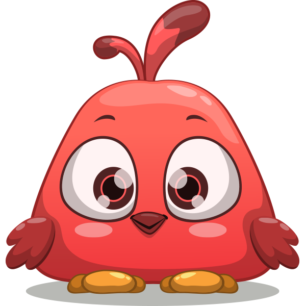 Little Red Bird | Symbols & Emoticons