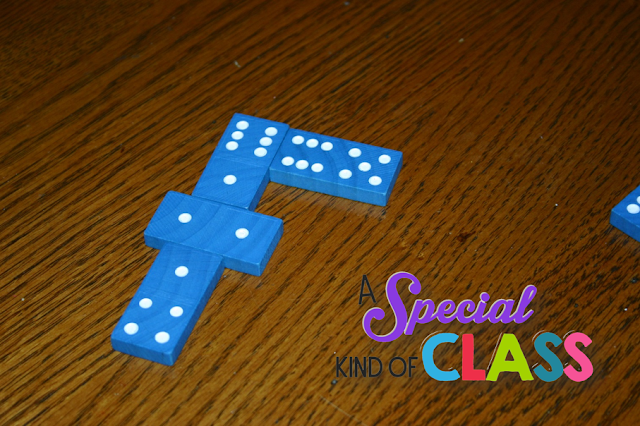 A special kind of class: Math Manipulative Monday - Dominoes
