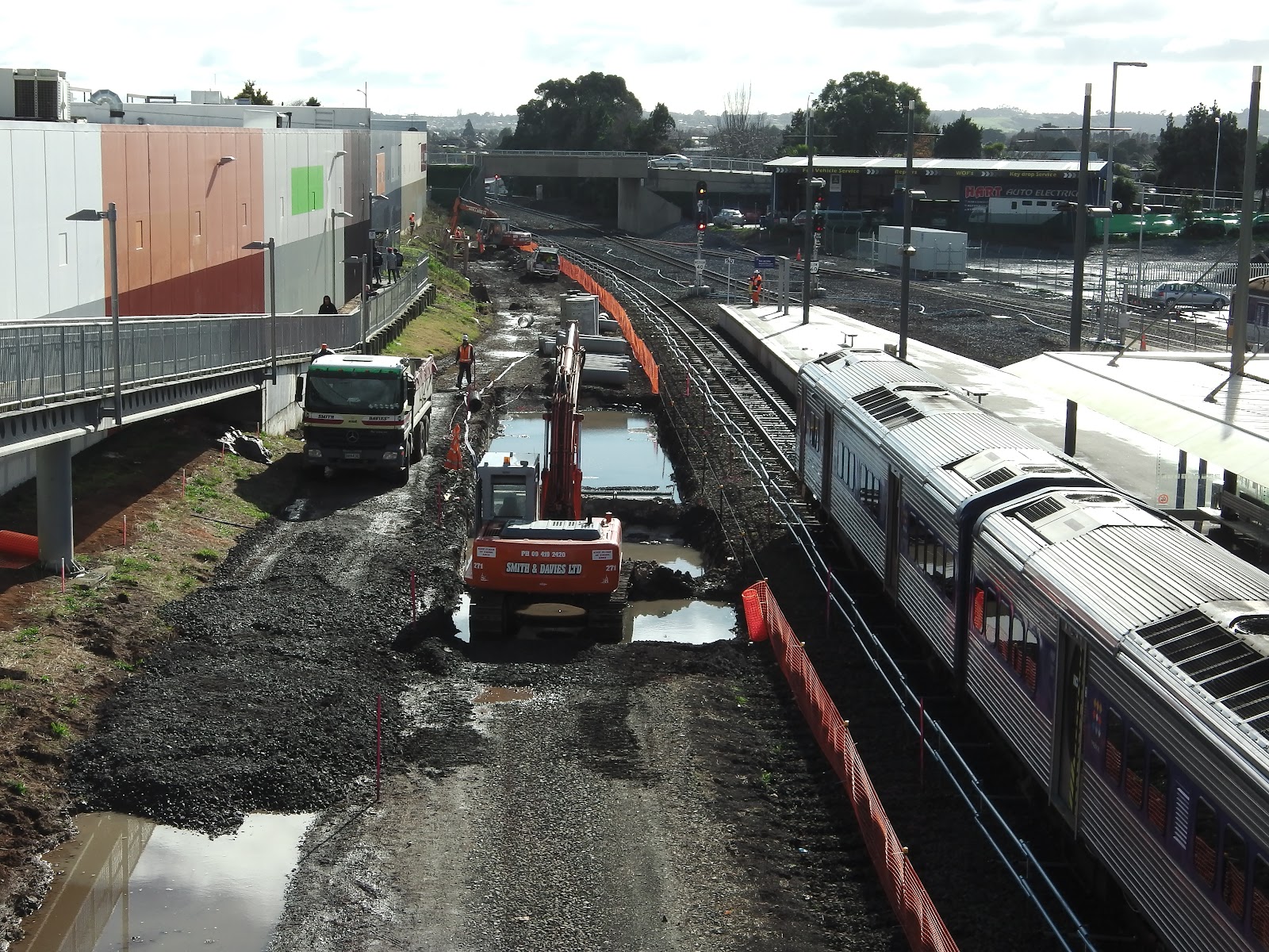Papakura Station: July 2012