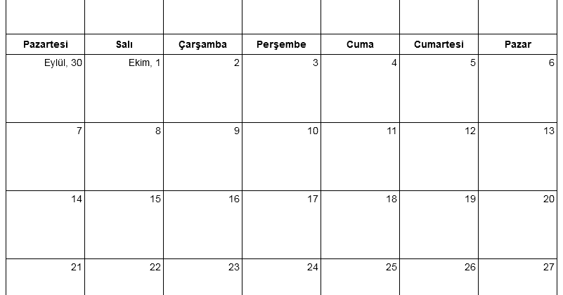 E-Kitap Günlüğü: Üç Aylık Takvim Oluşturucu