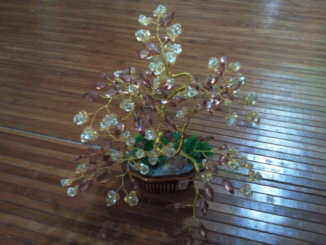 MamaPoko^_^: BUNGA KRISTAL BONZAI