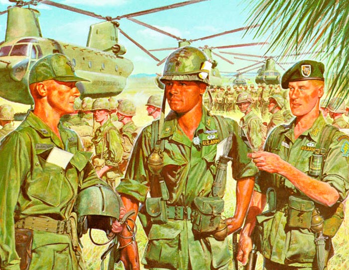 Dunia Militer Etc: Seragam Tentara Amerika Dari Tahun 1863 - 1966