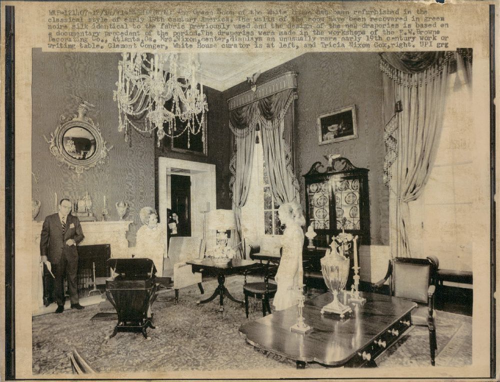 The Devoted Classicist: Patricia Nixon's Green Room