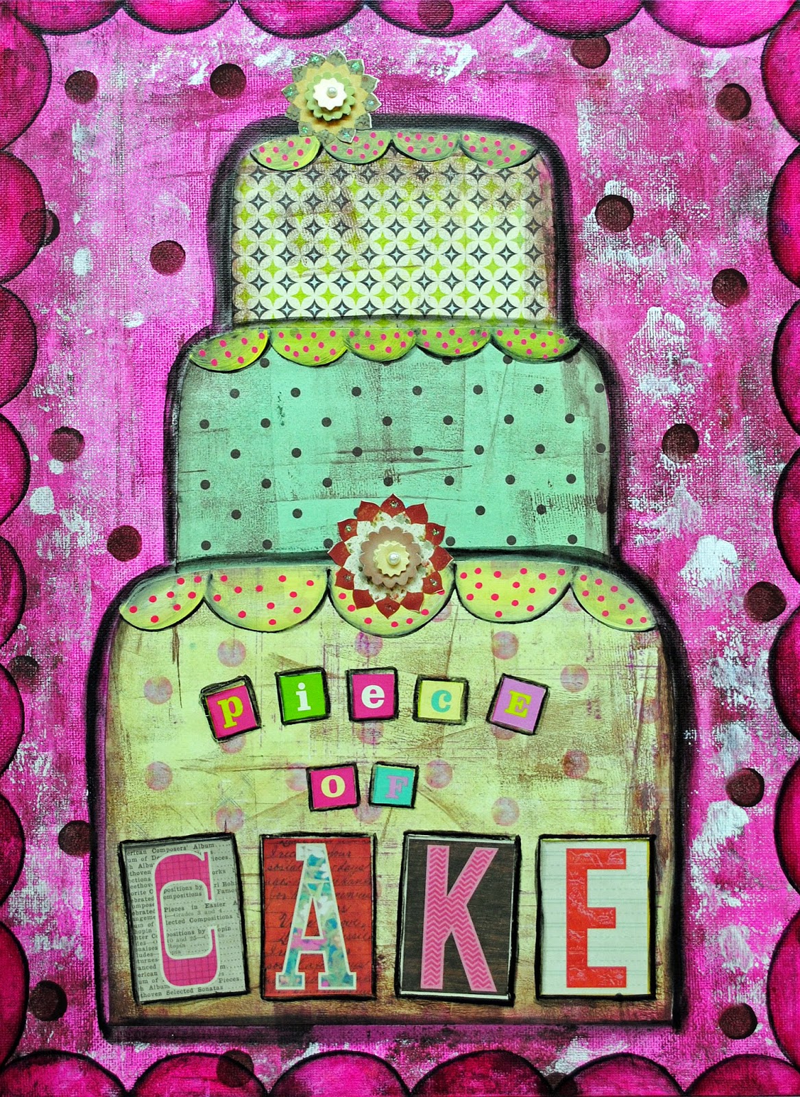 Mystic Artistic Journey: Let's Make a Cake...No Baking Required!