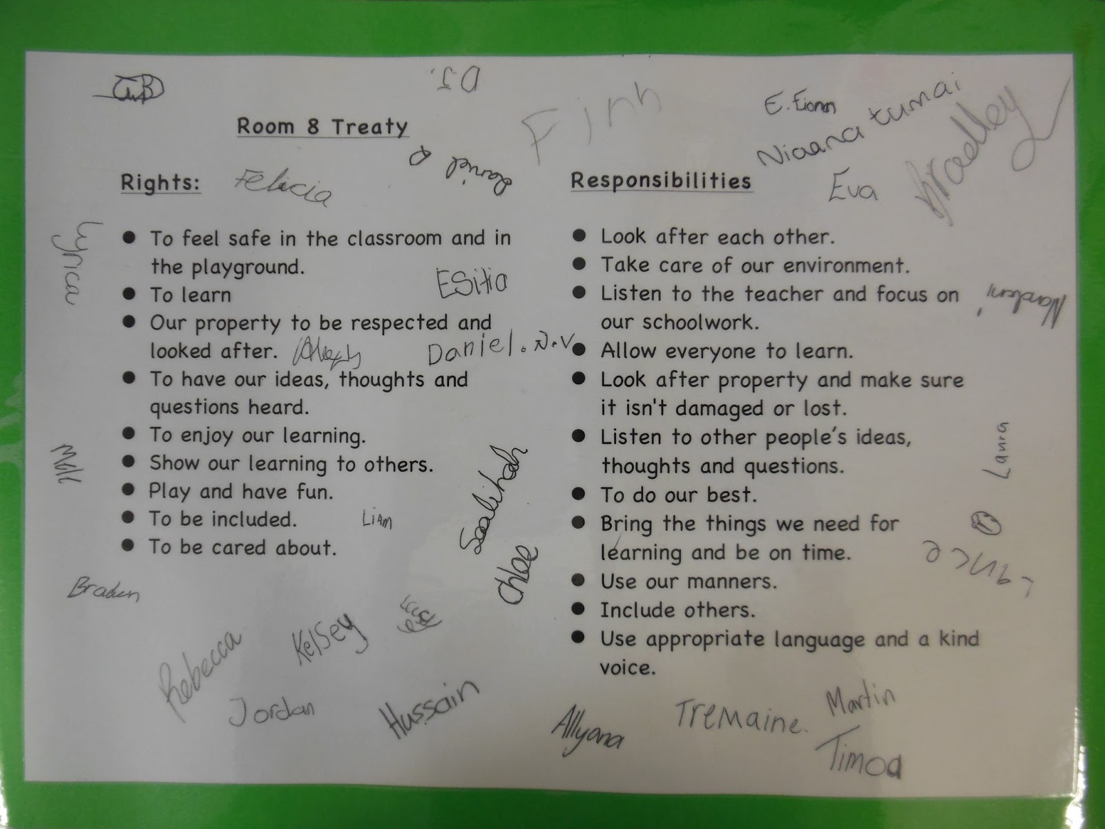 Room8HES: Learning to Be - Relating to others