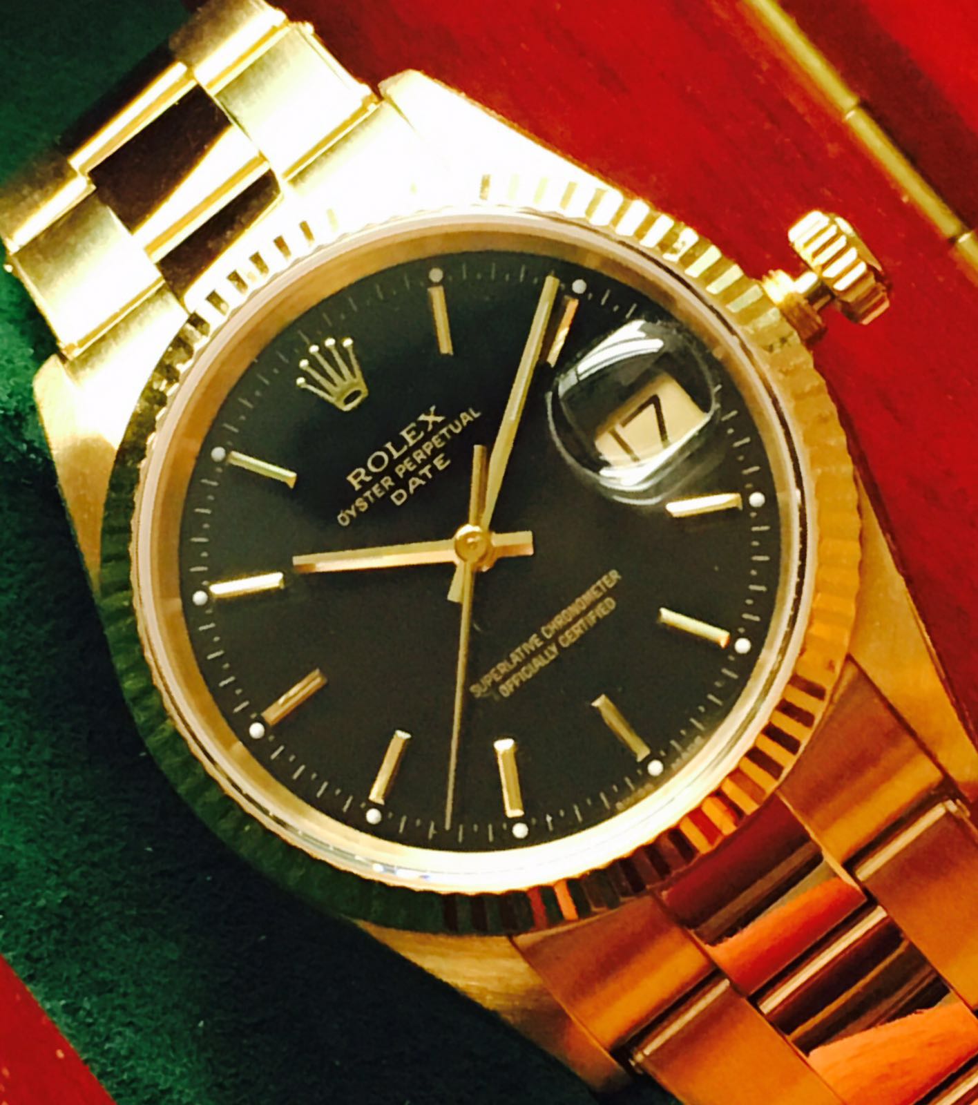 Hong Kong Watch Fever 香港發燒友: Rolex Oyster Perpetual Date Ref 15238 ...