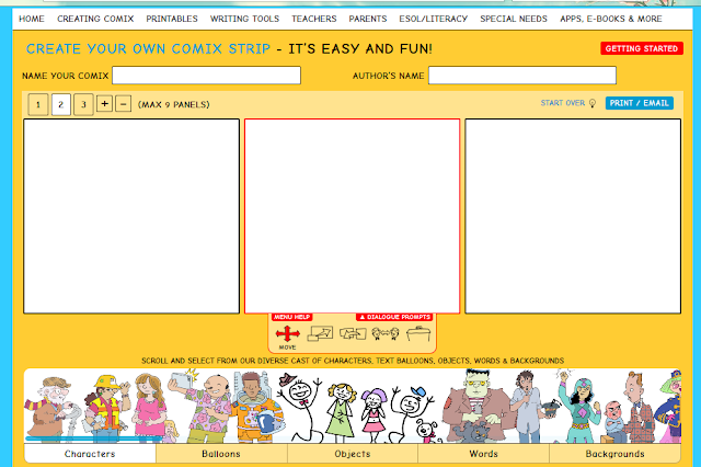 A Digital Storytelling Tool : Make Beliefs Comix