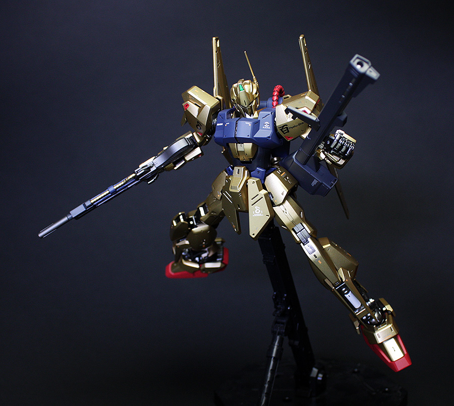 GUNDAM GUY: MG 1/100 Hyaku Shiki Ver 2.0 - Painted Build