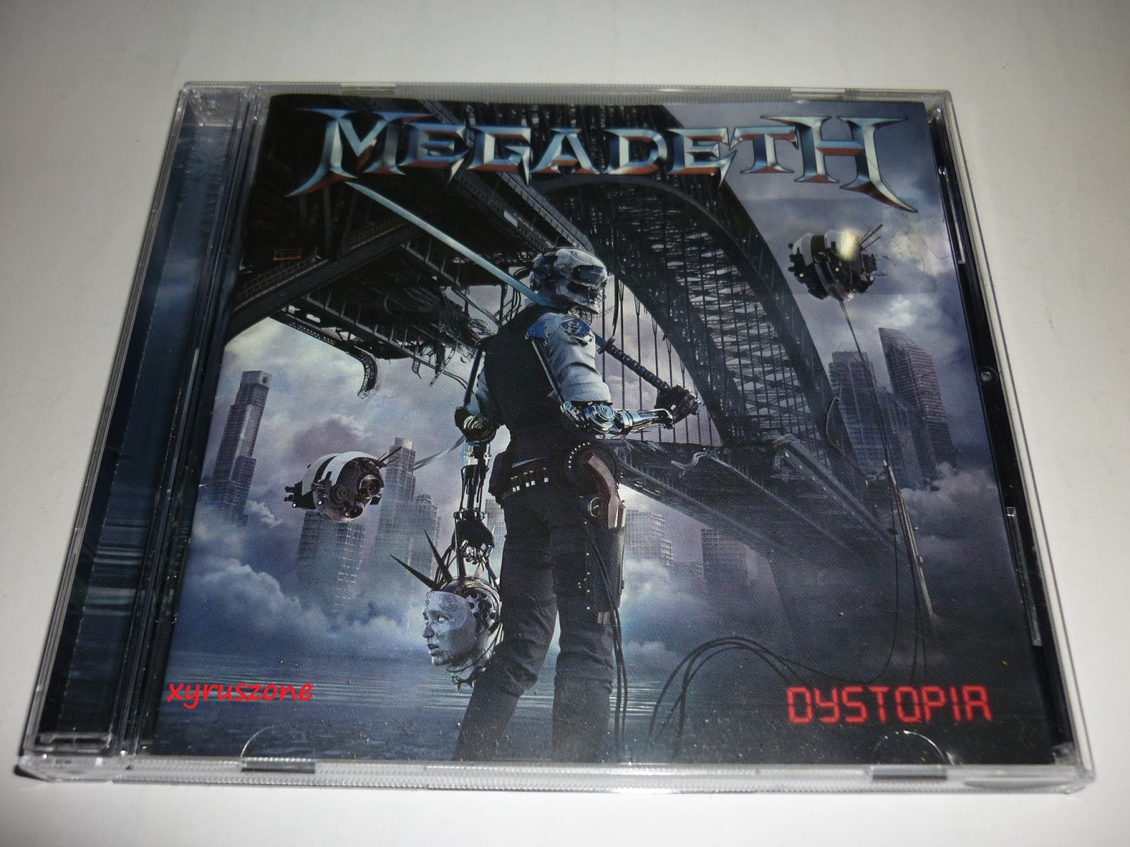 Xyrus Zone: Megadeth - Dystopia CD (2016)