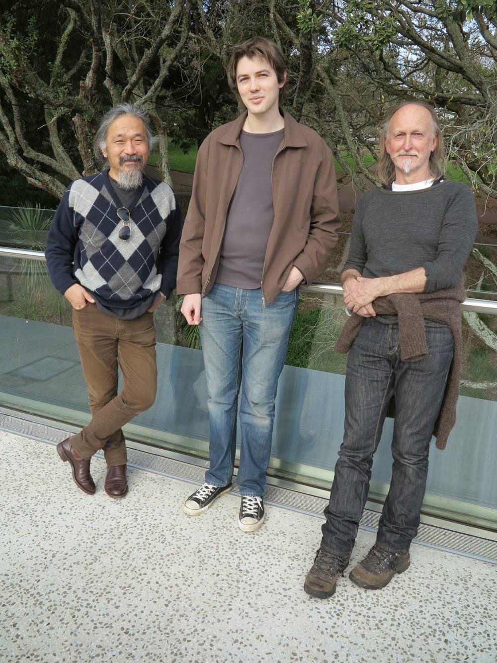 OUTPOST: Haruhiko Sameshima, Chris Corson-Scott and Mark Adams