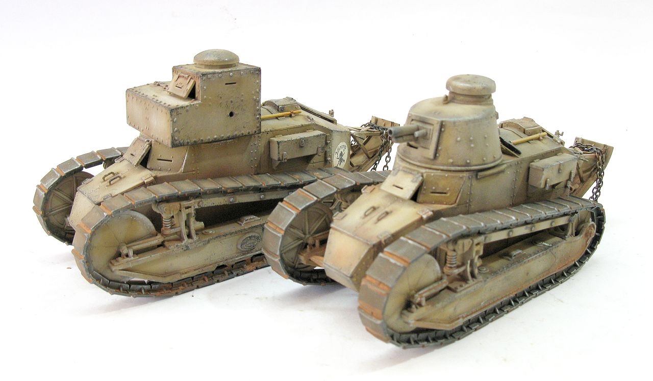 Panzerserra Bunker- Military Scale Models in 1/35 scale: Renault FT 17 ...