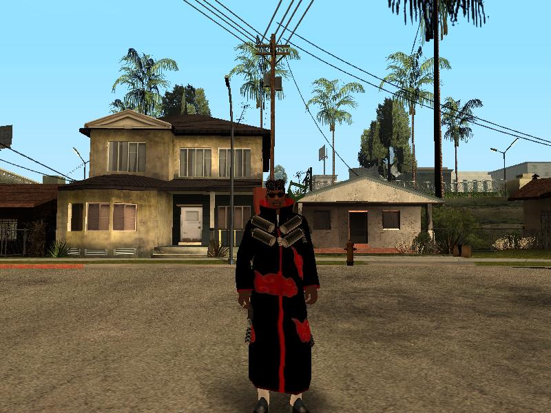 kakashi 1143: Traje akatsuki para cj