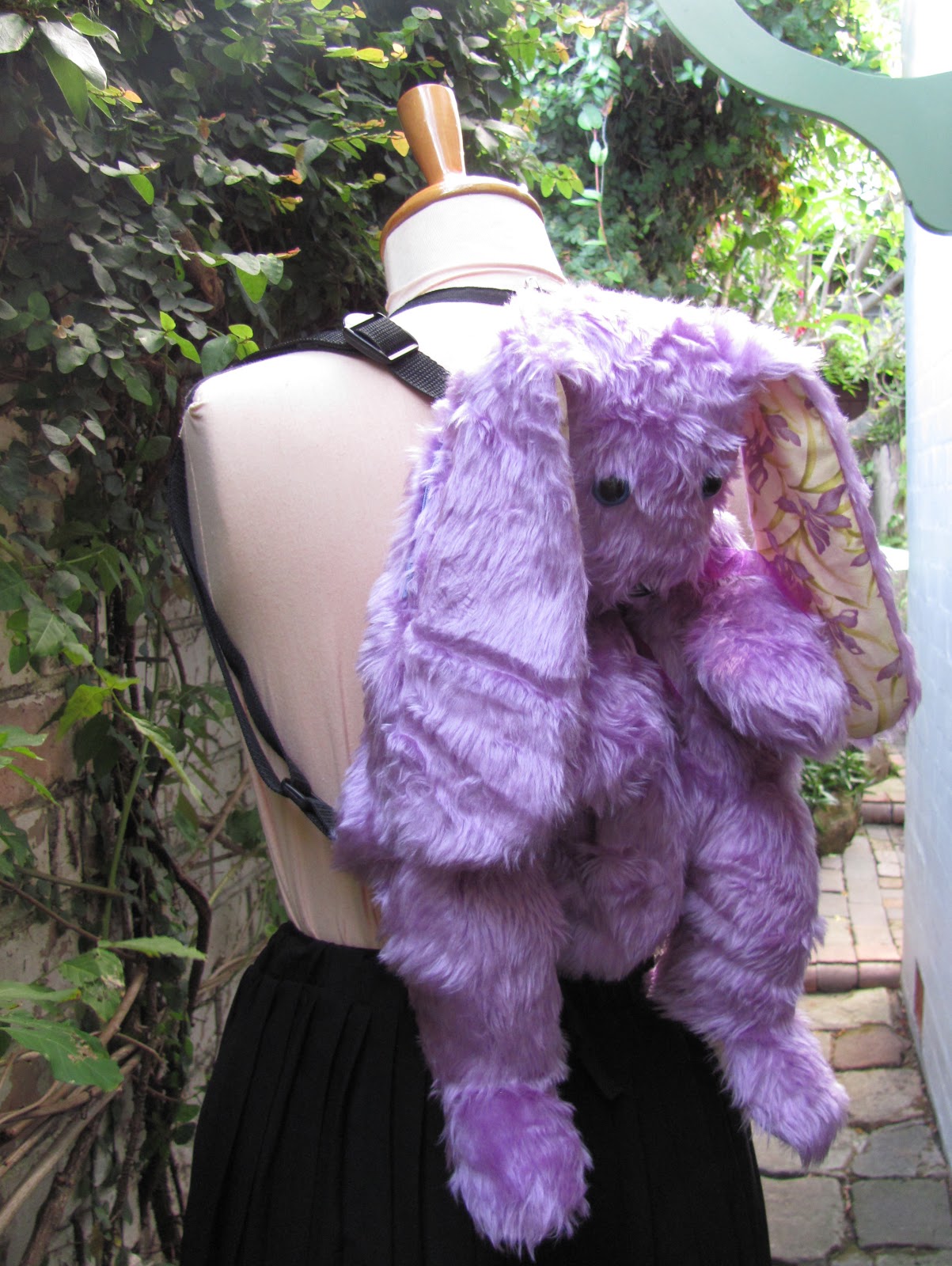 Fashioned by Lyndell: Animal BackPacks & a fur-sewing tutorial