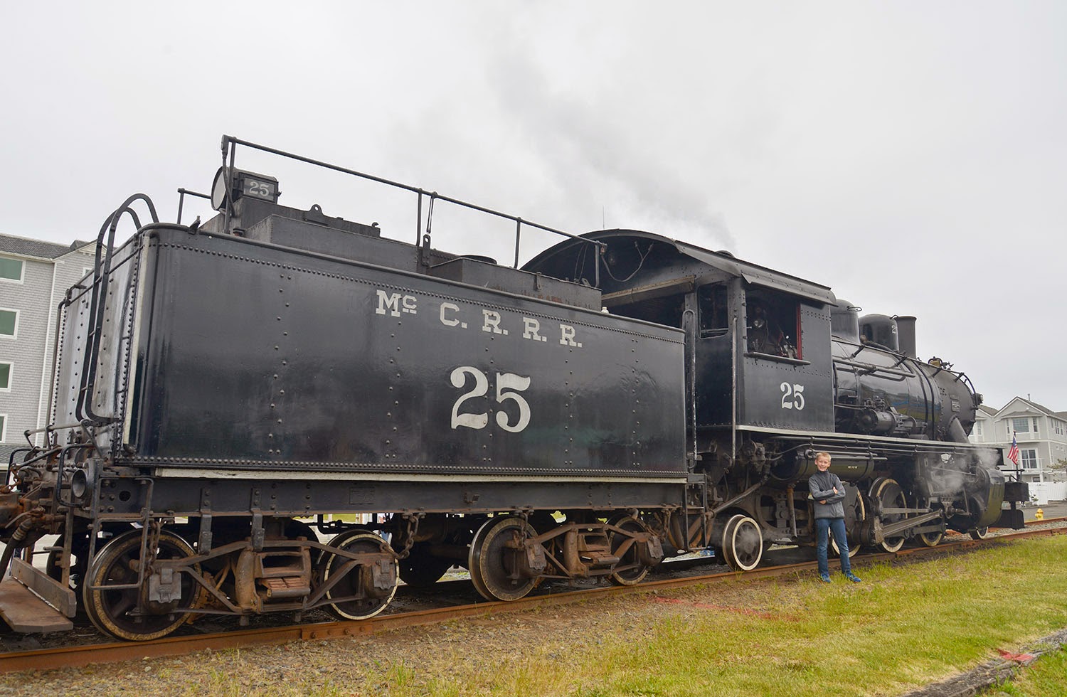 A school of fish: Oregon Steam Train