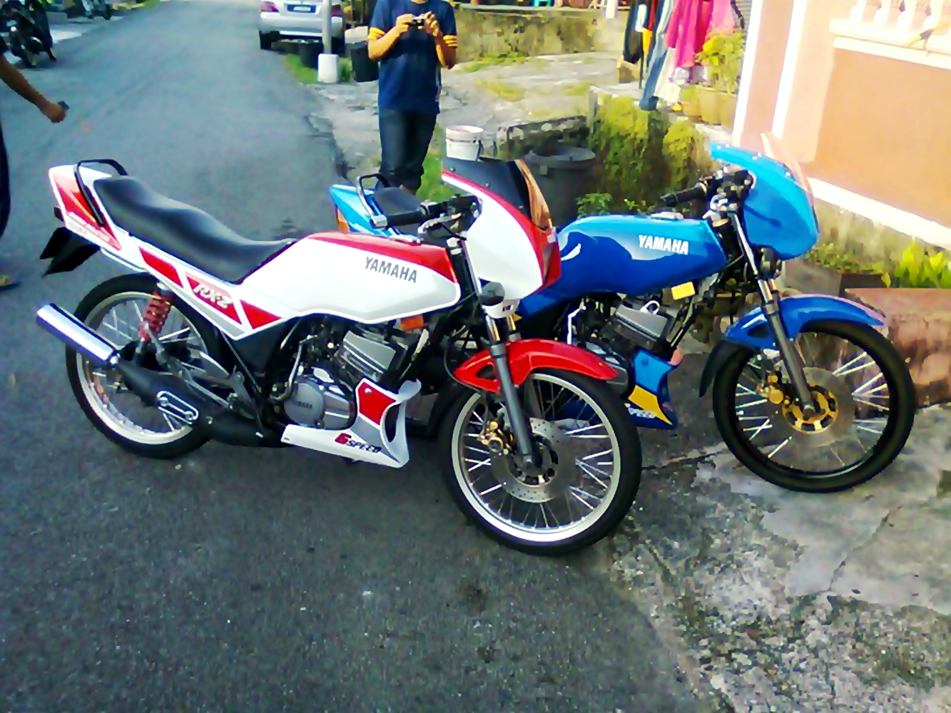 Yamaha Rxz Modified
