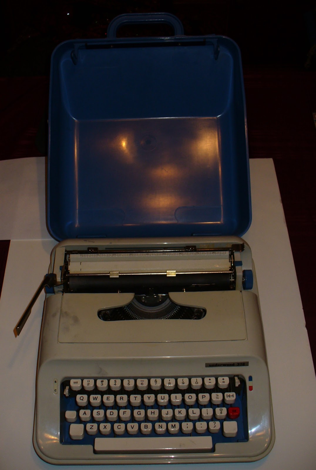 Dante's Wardrobe: A Tabletop of Typewriters: What Was What