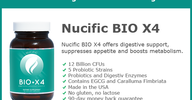 Diets-USA Online Magazine: Nucific BIO X4 Reviews - Does it work?