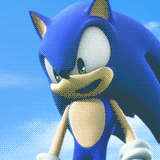 Sonic the Hedgehog: Gif Collection of Sonic laughing