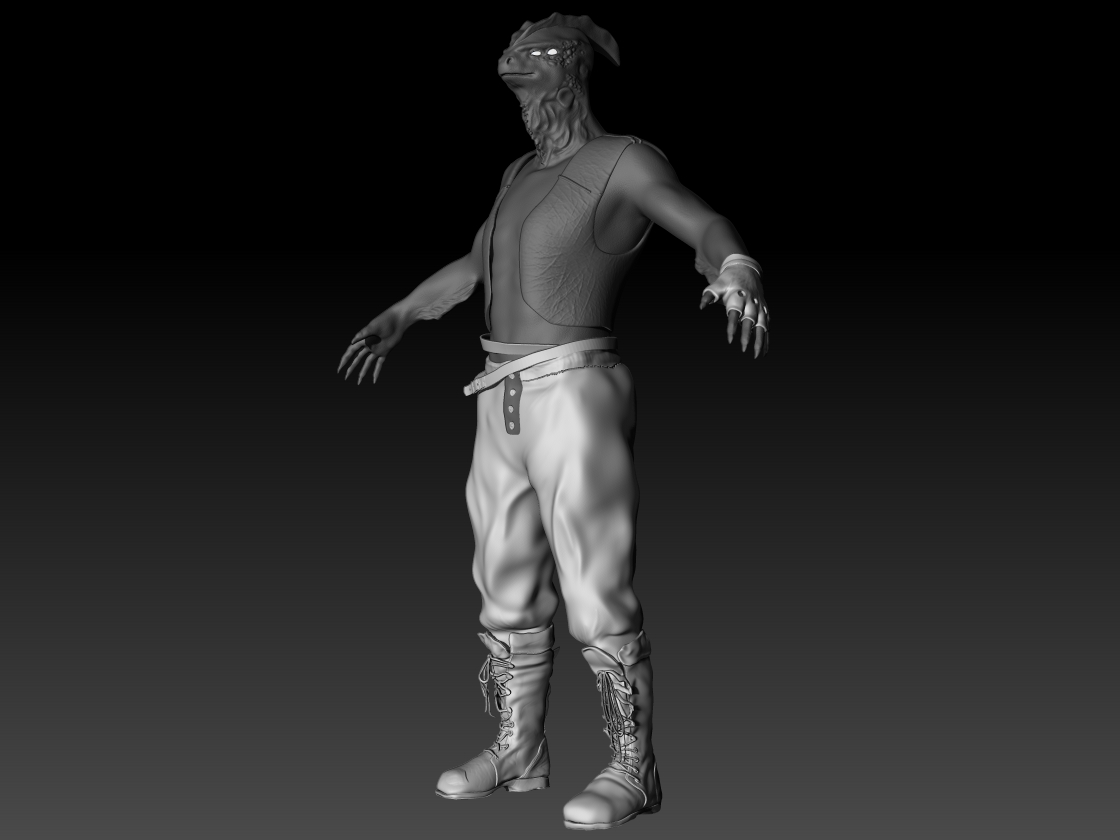 Character: Full Body Render (Midterm)