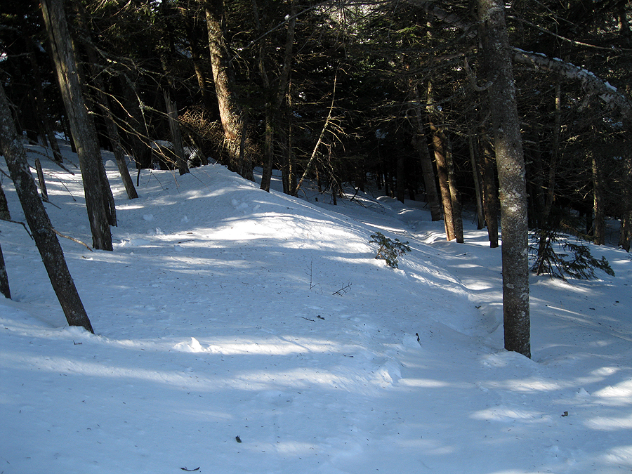 Hiking in the White Mountains: Still Winter in Franconia Notch