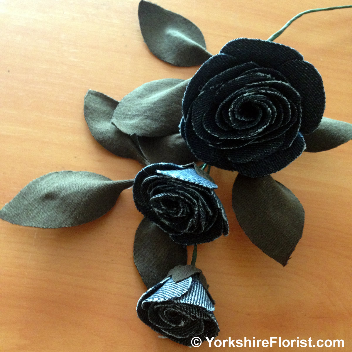 Yorkshire Florist: Denim Roses