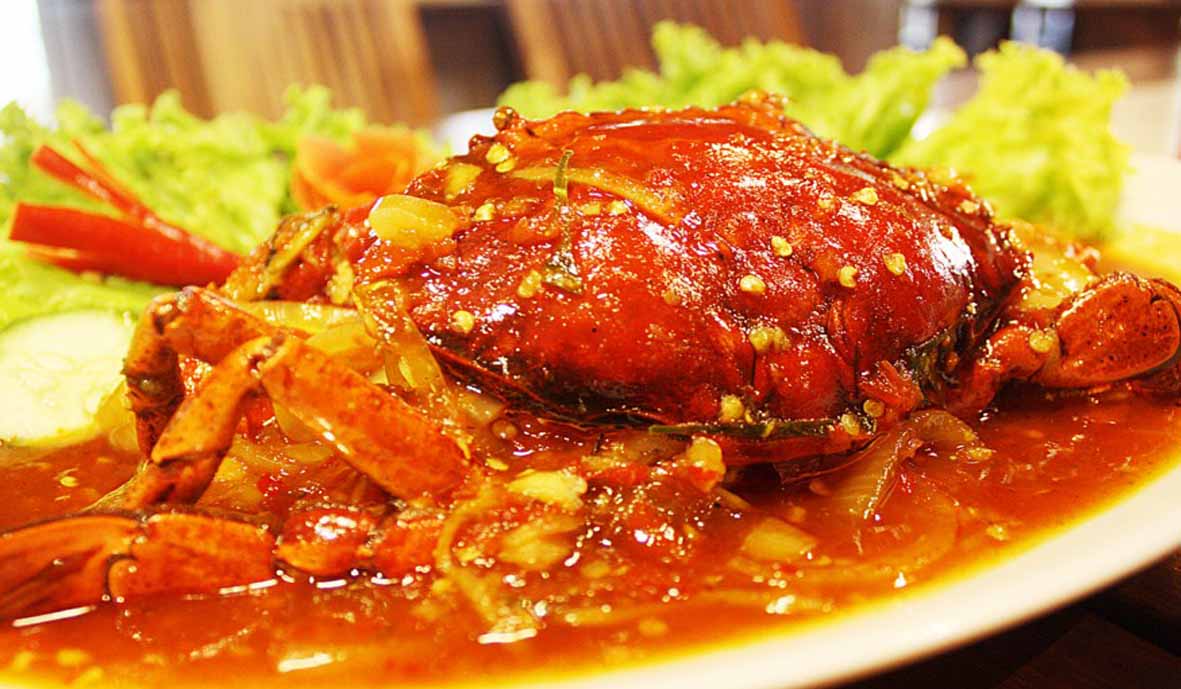 RESEP KEPITING SAUS PADANG ENAK PEDAS