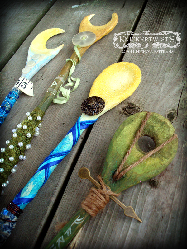 Pixie Hill: Spoon Wands
