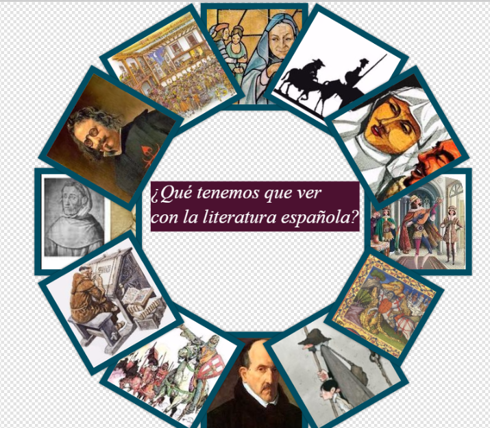 CONTROLA TU LENGUA: Collage de literatura española