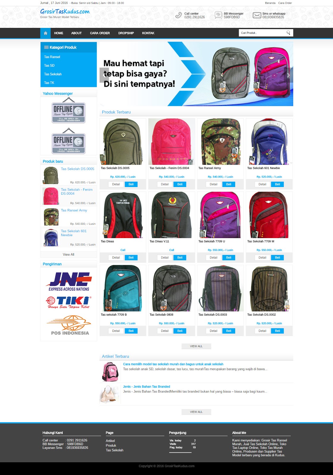 Ecommerce Ala Blogspot - BUKA LINK