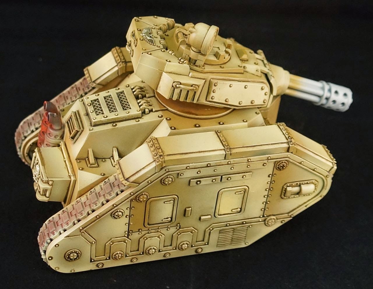 40k Hobby Blog: Lehman Russ Panzer Pt 2 With Color Modulation