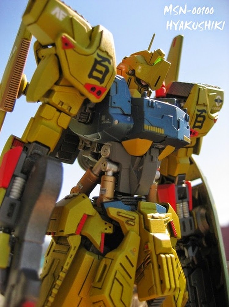 1/144 MSN-00100 Hyaku Shiki "improved"- Custom Build