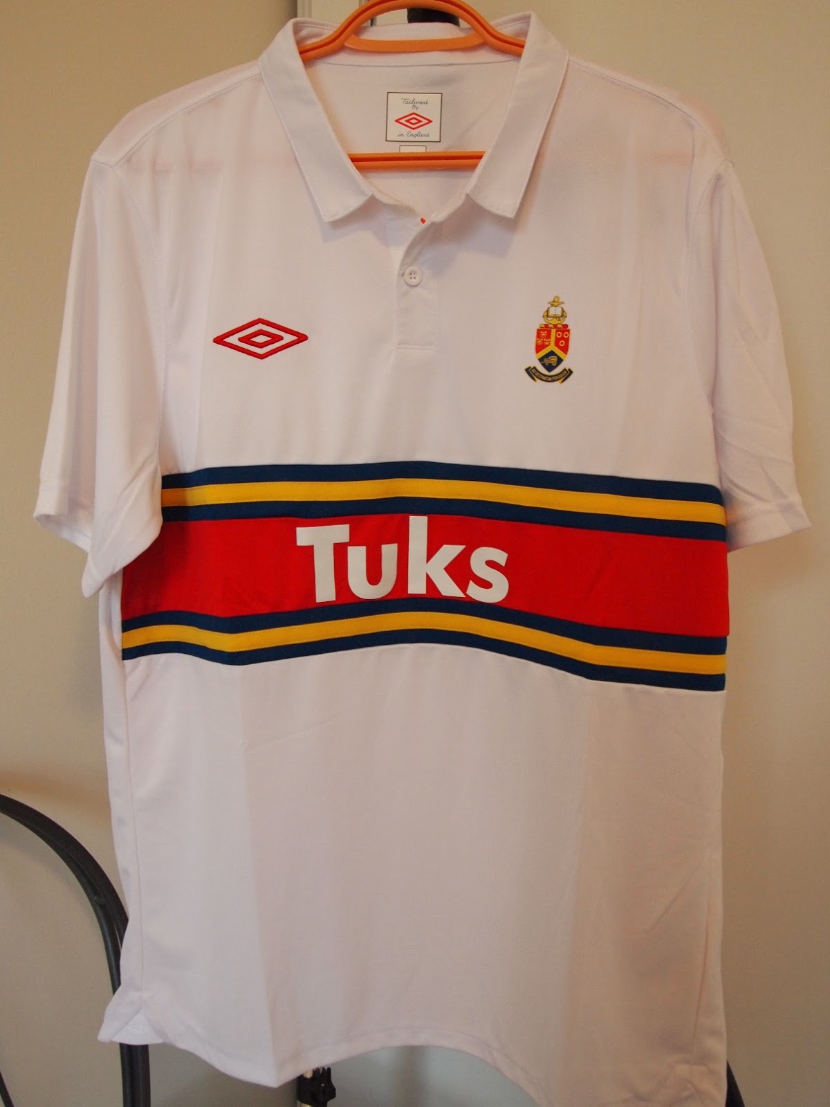 My Umbro Football Jerseys Collection: Tuks FC 2012-1013 Away S/S