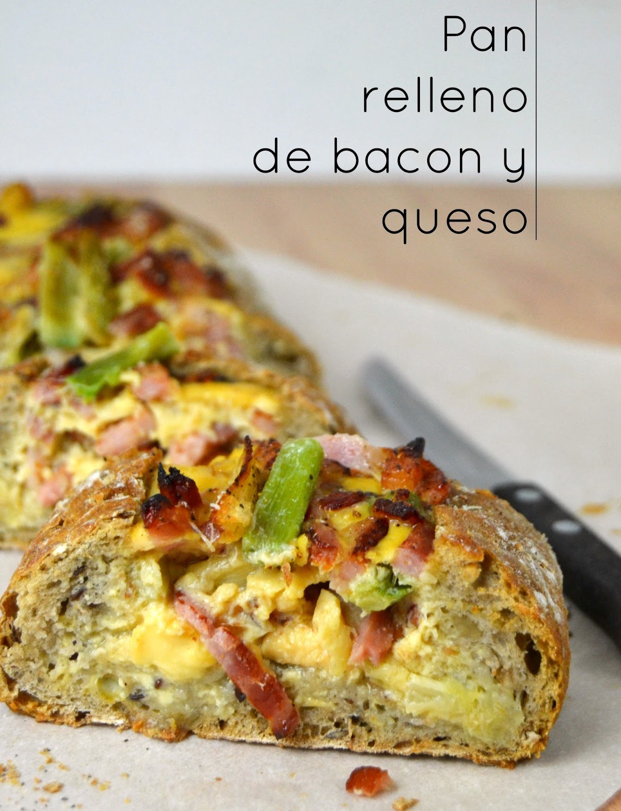 Pan Relleno De Bacon Y Queso Cuuking Recetas De Cocina