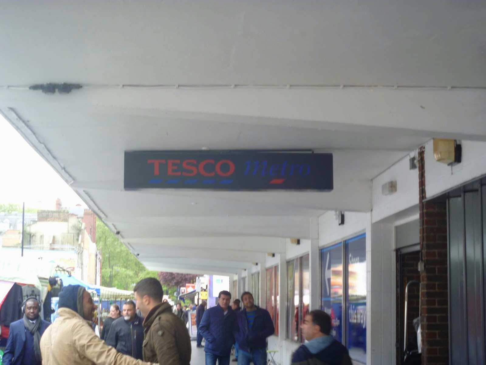Social designs for Church Street, Edgware Road: Tesco metro