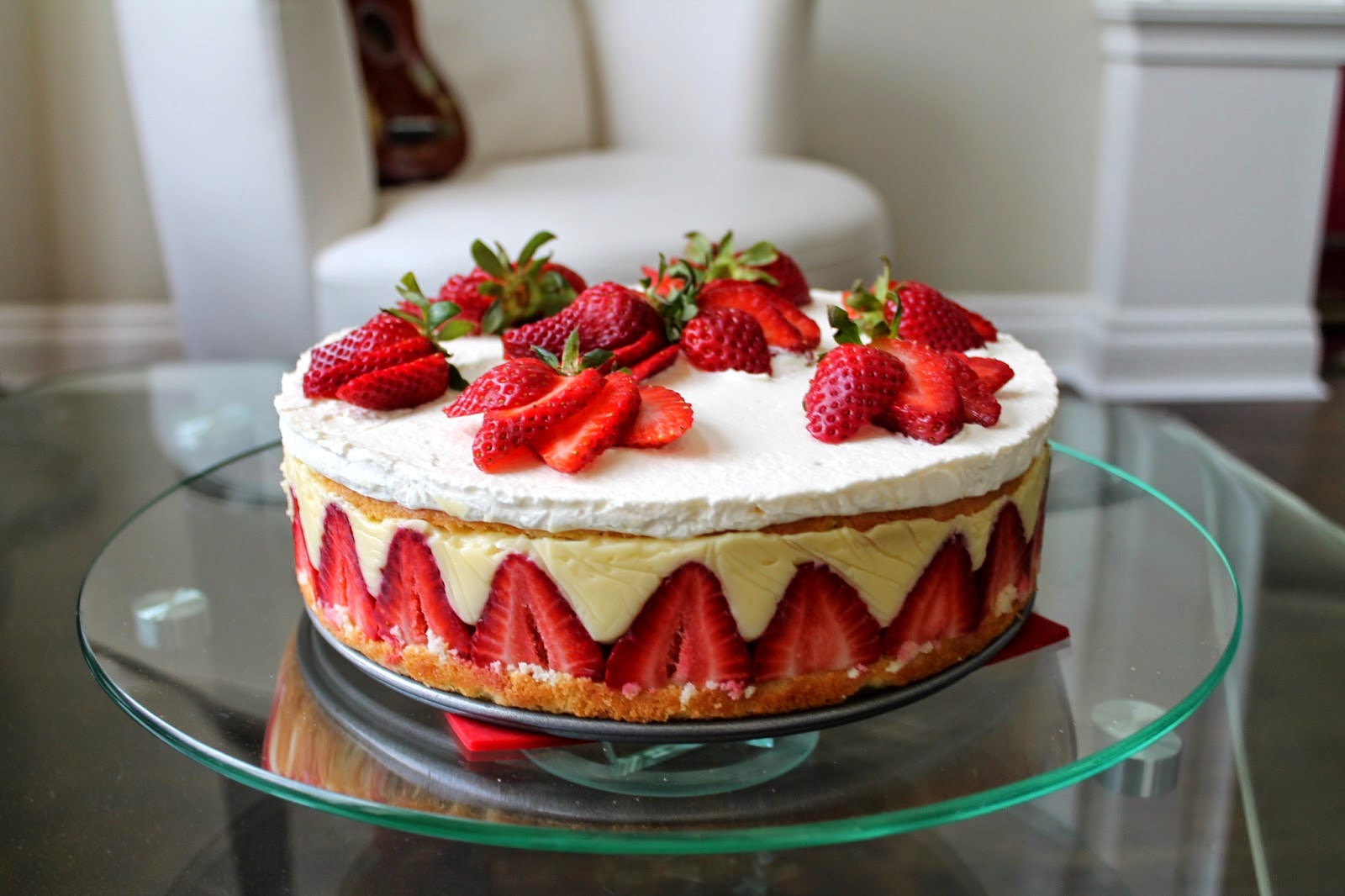 Fraisier cake - Recipe