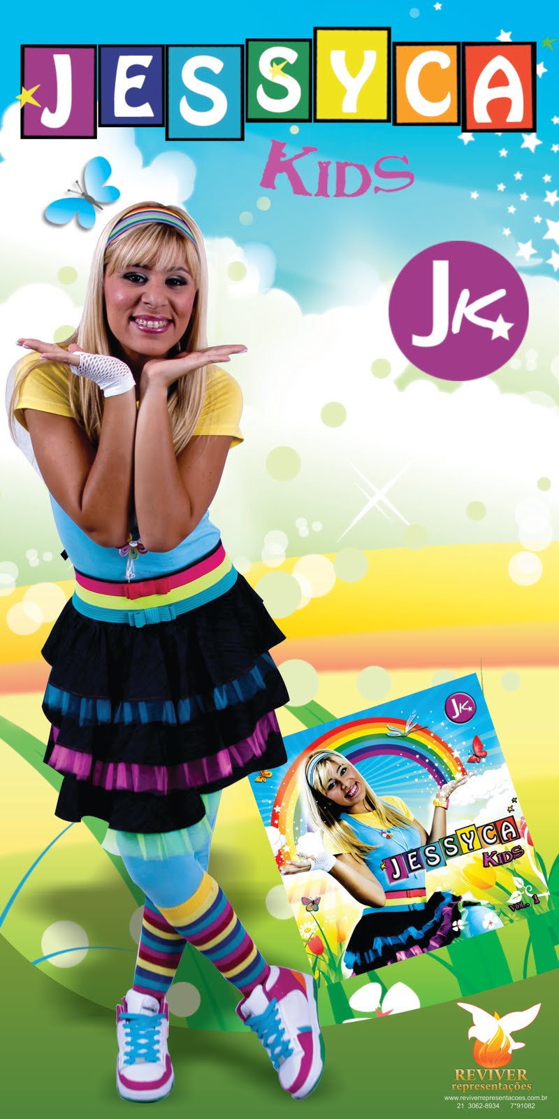 Ouça a Rádio Sem Limites : Jessyca Kids Lança CD Infantil
