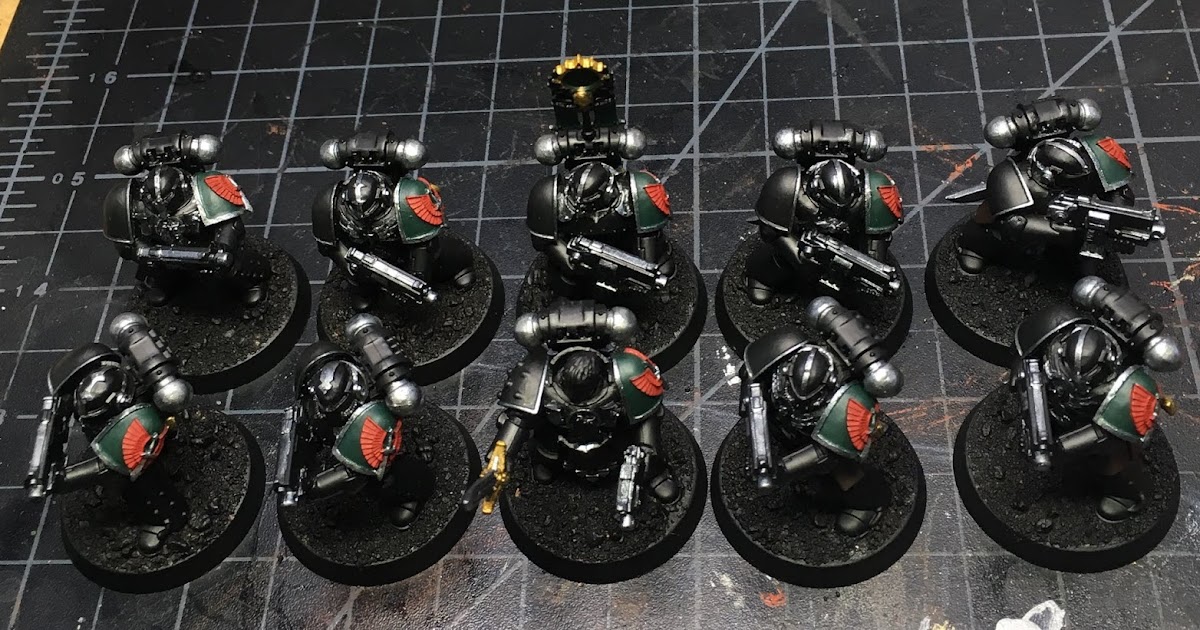 262nd Death Korps of Krieg: WIP: Heresy Era Dark Angels Tactical Squad ...