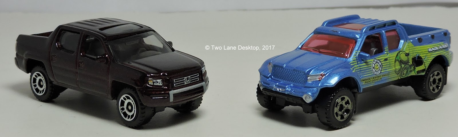 Matchbox Badlander and Honda Ridgeline